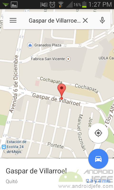 Guardar direcciones en google maps y ver offline • Android Jefe