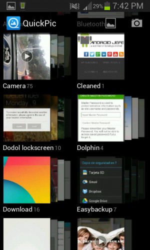 Quickpic y APPS de galería alternativas (ver fotos, vídeos) | Descargar