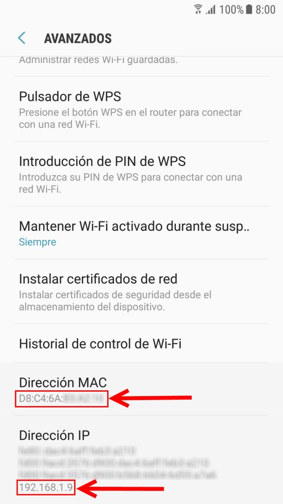 Cómo ver la MAC address y dirección IP de un celular Android • Android Jefe