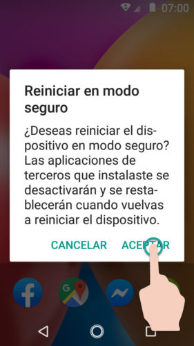 Modo Seguro o cómo saber si las apps instaladas causan problemas!