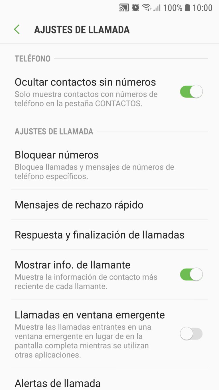 Contestar, activar desactivar altavoz automaticamente • Android Jefe