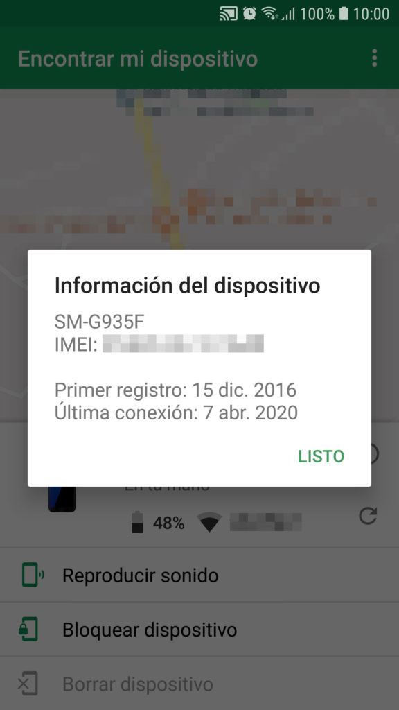 Encontrar mi dispositivo con Google, APP, online y Panel de tu cuenta!