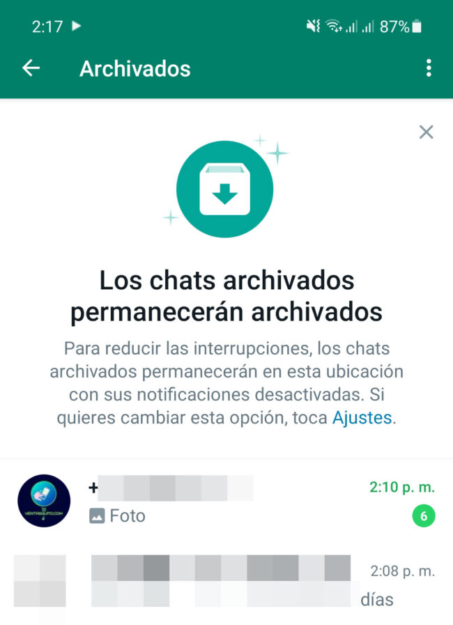 Ocultar conversaciones de WhatsApp sin archivar? Bloqueo de Chats!