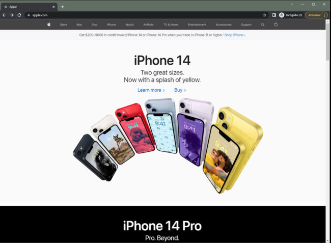 Cómo comprar un iPhone en la tienda en línea Apple de Estados Unidos
