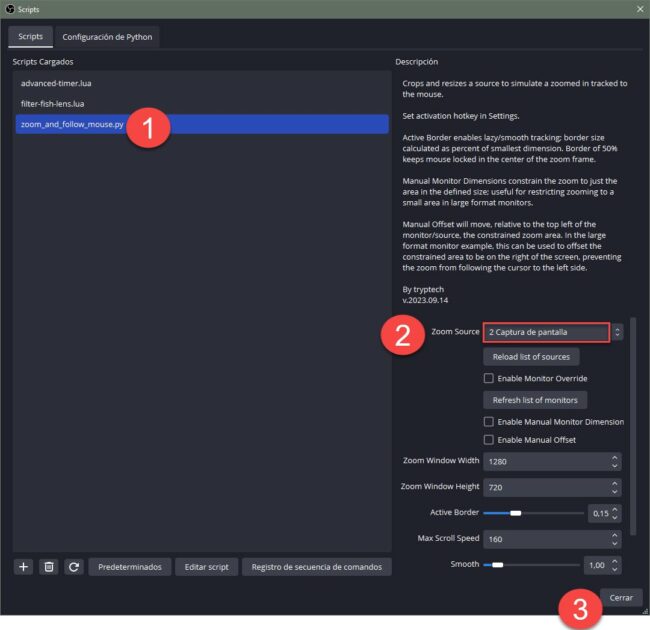 Grabar pantalla PC como profesional: Zoom Follow OBS plugin!